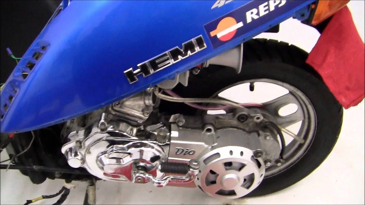 1- HONDA DIO = RACING SECRETS !!! - YouTube