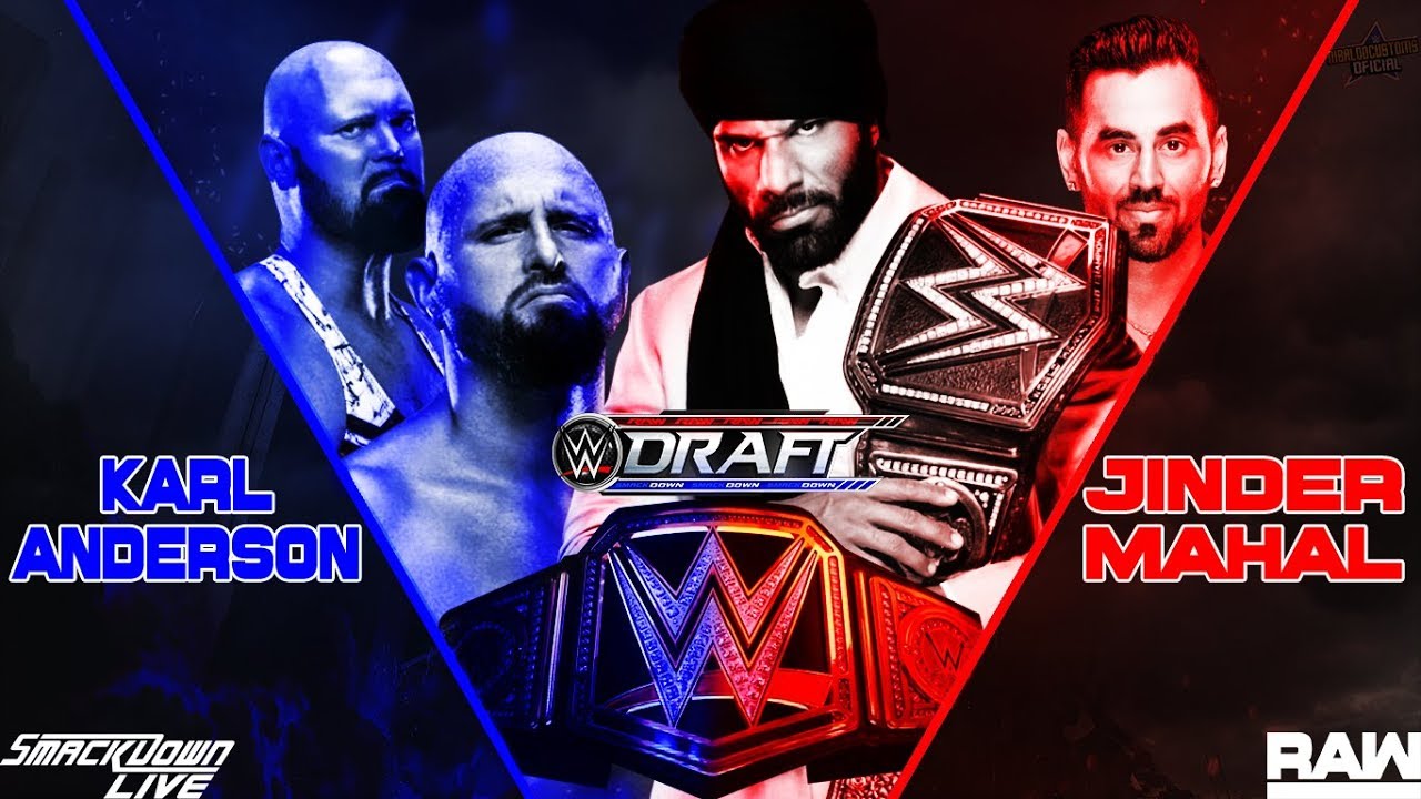 WWE DRAFT Custom match card + PSD - YouTube