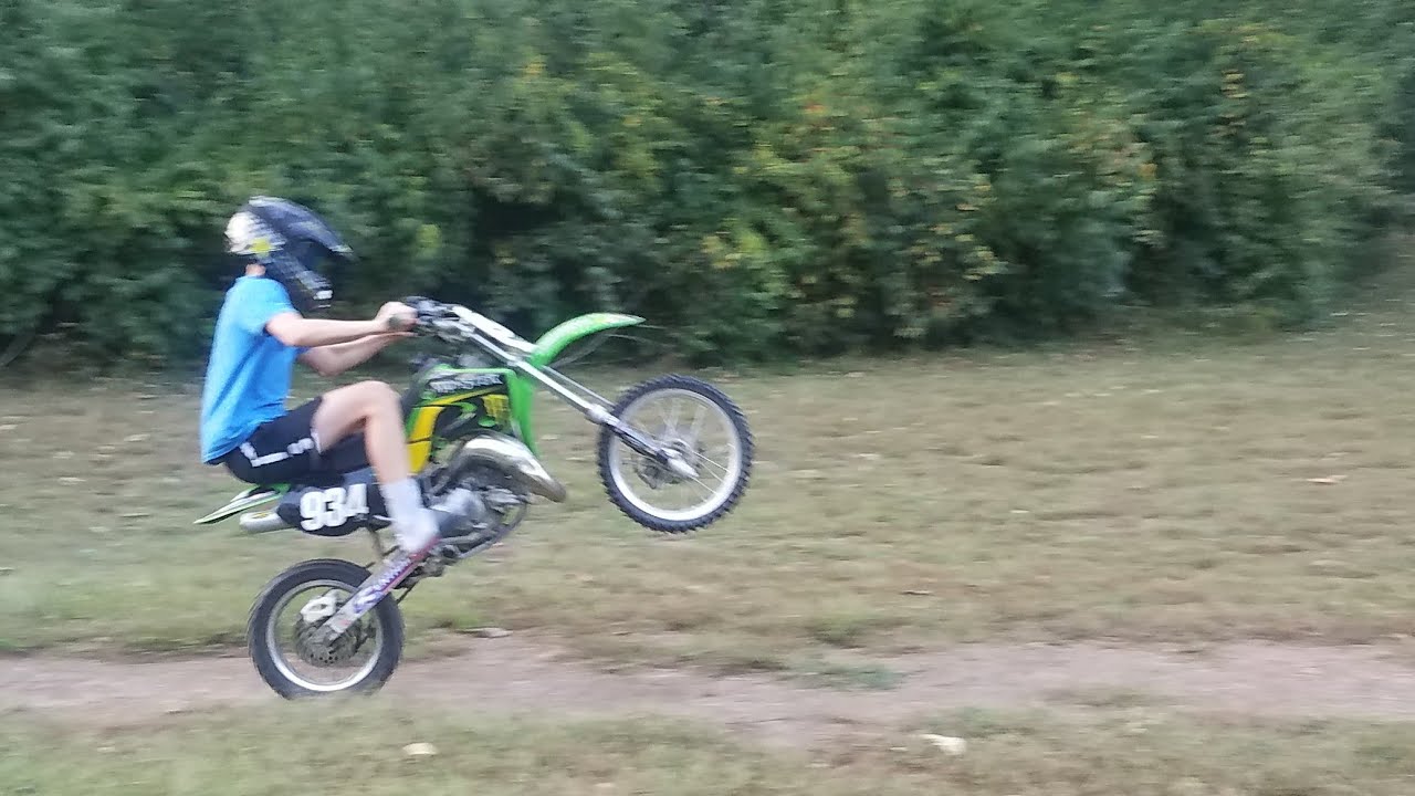 2004 kx 65 riding - YouTube