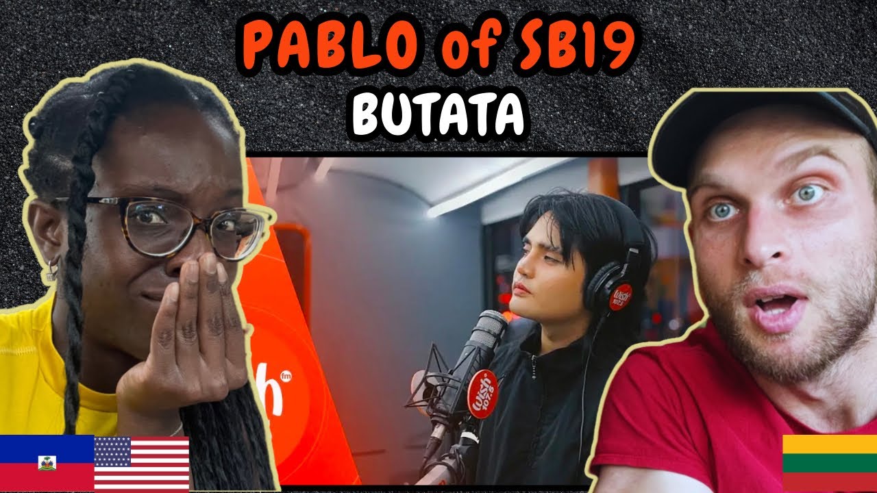 REACTION TO PABLO (SB19) - Butata (Live on Wish 107.5 Bus) | FIRST TIME ...