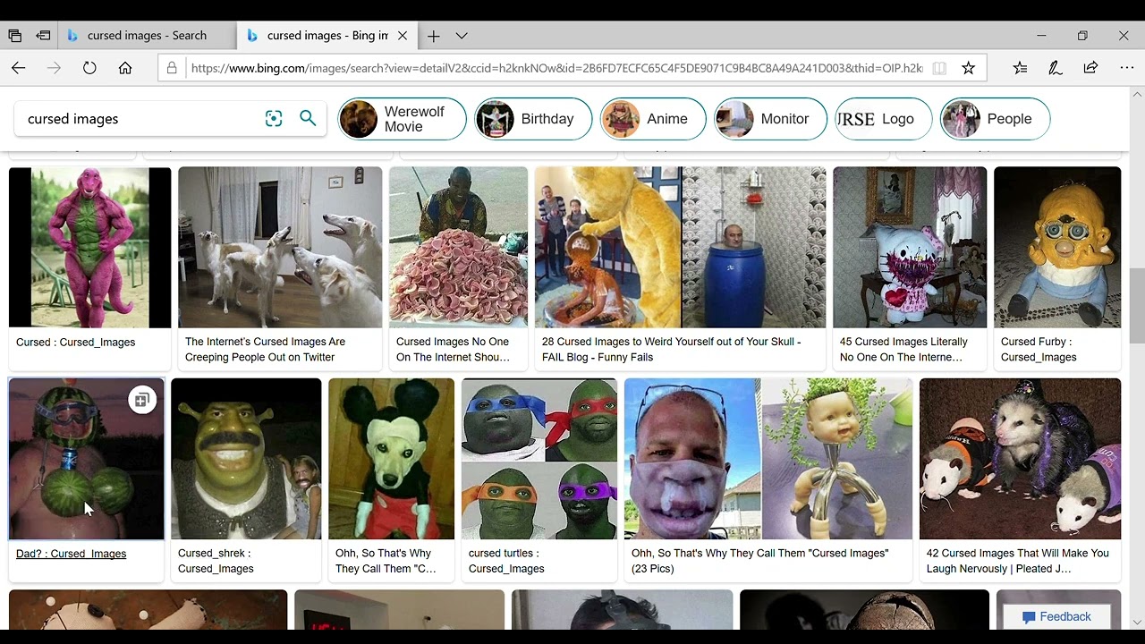 If you don't know what that is, just google "cursed pictures" : r ...