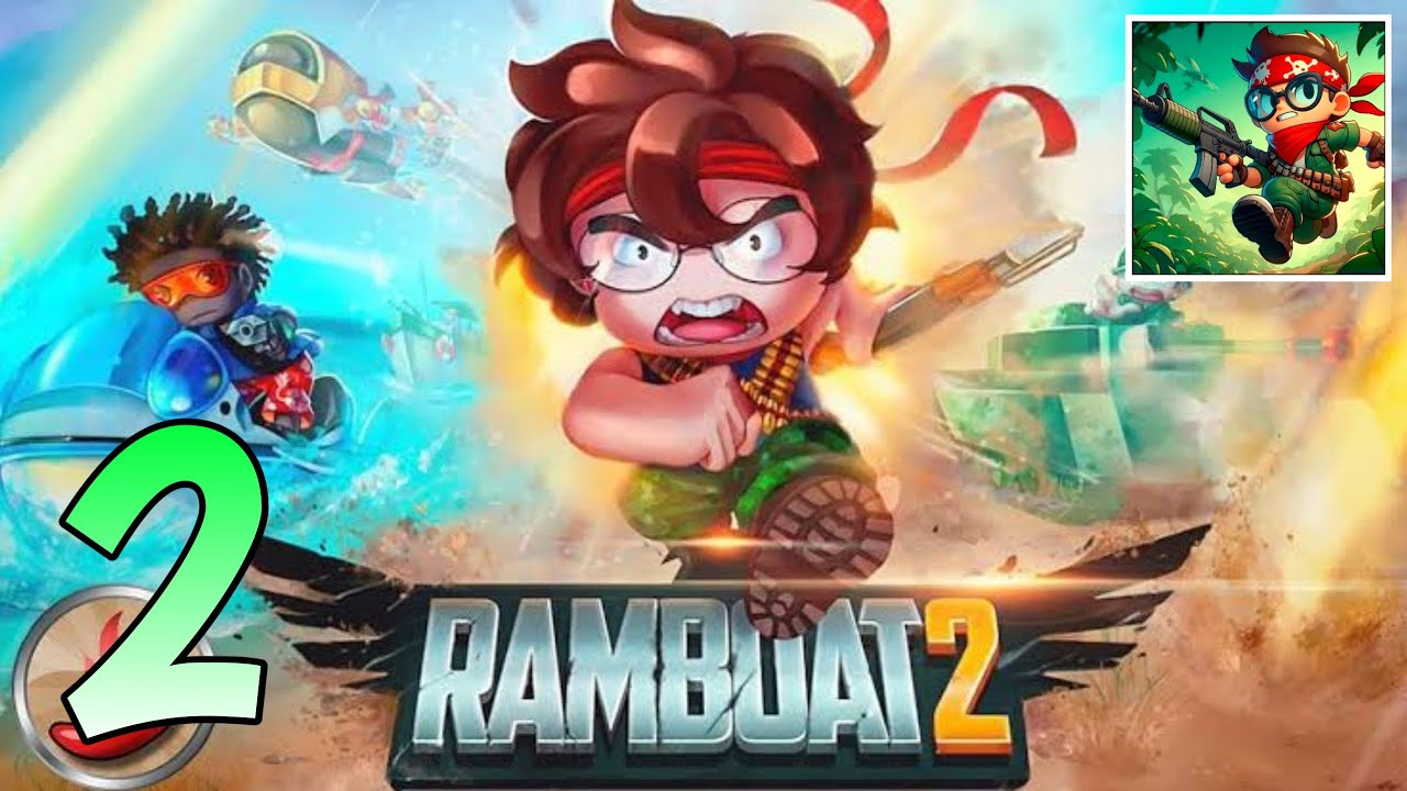 RAMBOAT 2 - gameplay walkthrough - part 2 (android) - YouTube