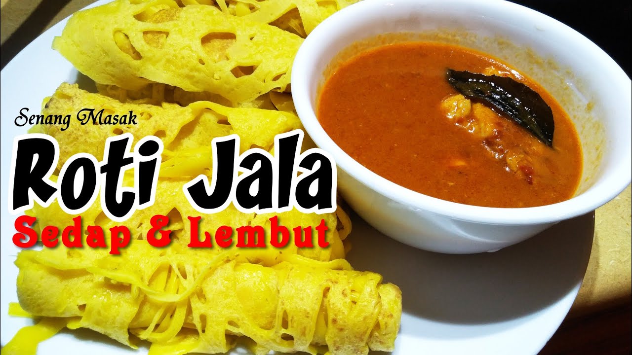 roti jala sedap dan lembut - YouTube