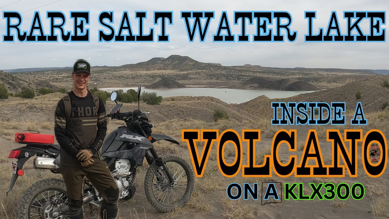 The Lake Inside a Volcano | KLX300 | NMBDR | Zuni Salt Lake | (S:1 EP ...