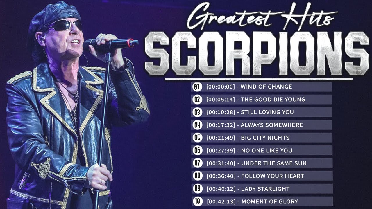 Scorpions Greatest Hits Ever - The Very Best Of Scorpions Rock Songs ...