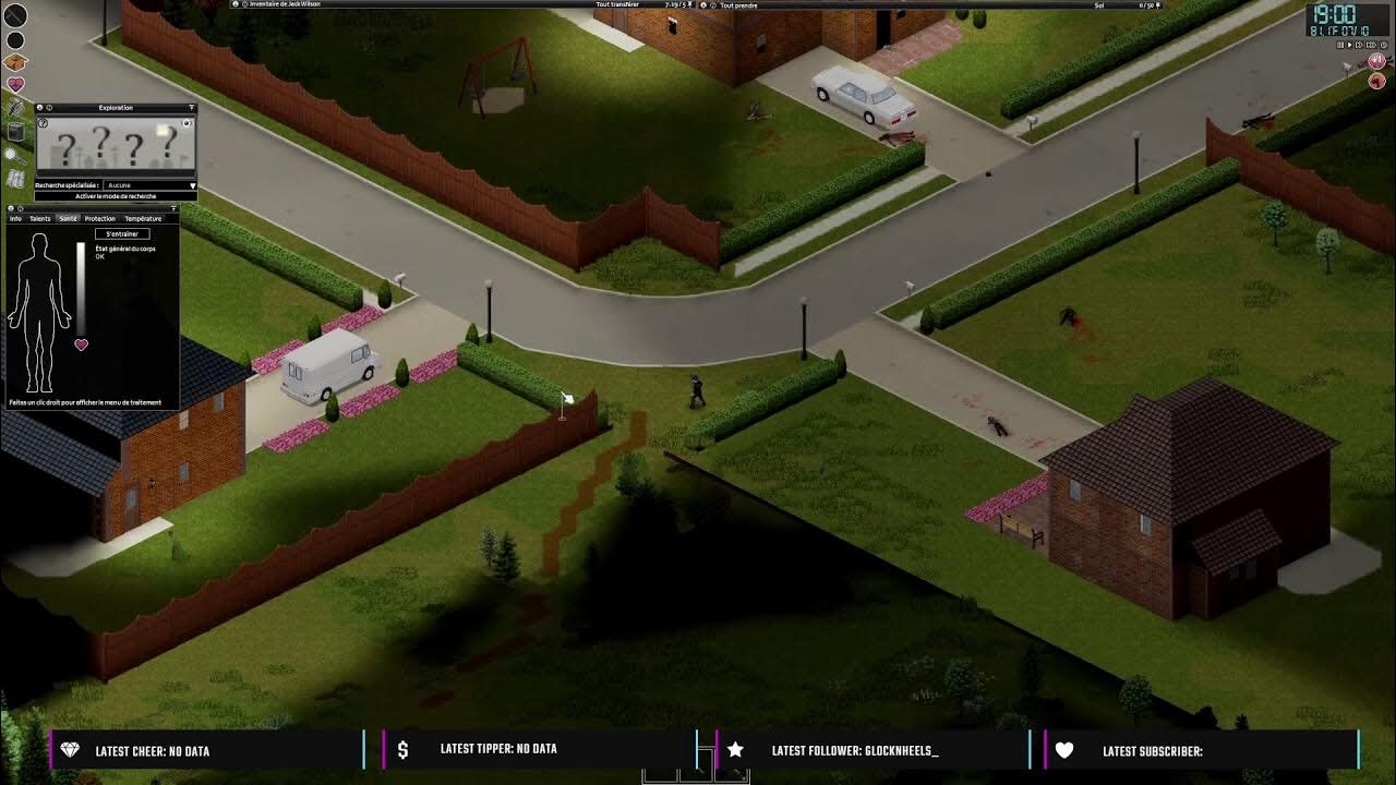 Project zomboid ( LIVE FR ) - Survivre à l'apocalypse - YouTube