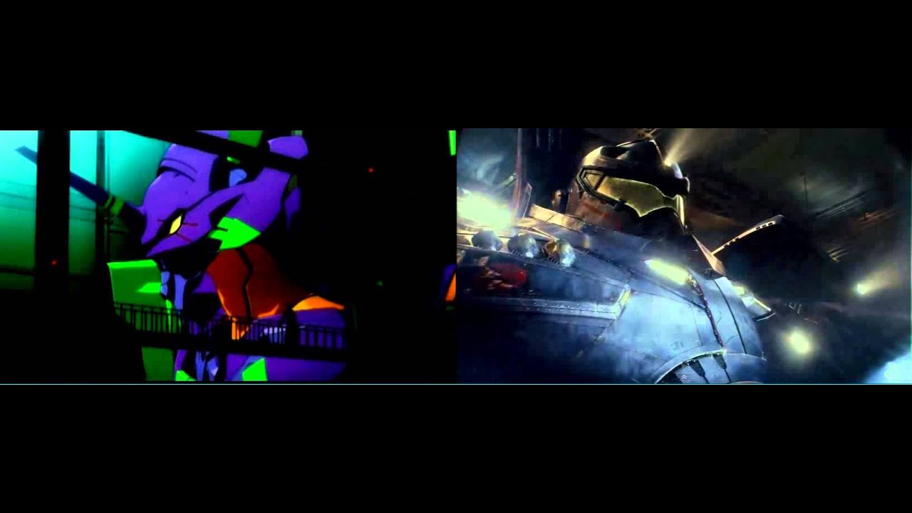 Pacific Rim versus Evangelion. Trailer fan made comparaison - YouTube