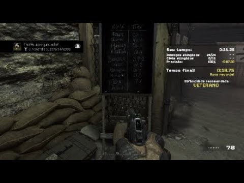 O aprendiz supera o mestre -Troféu - COD MW2 Remastered - YouTube