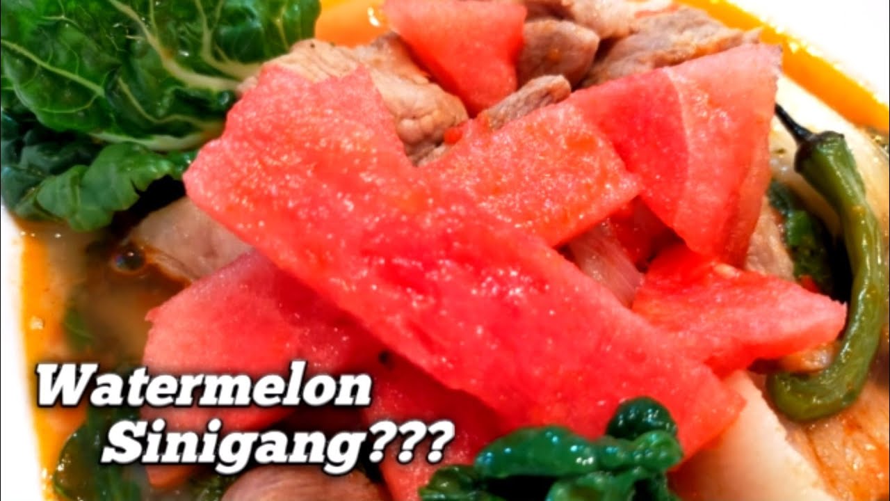 Sinigang Sa Pakwan (Watermelon) |V#6 - YouTube