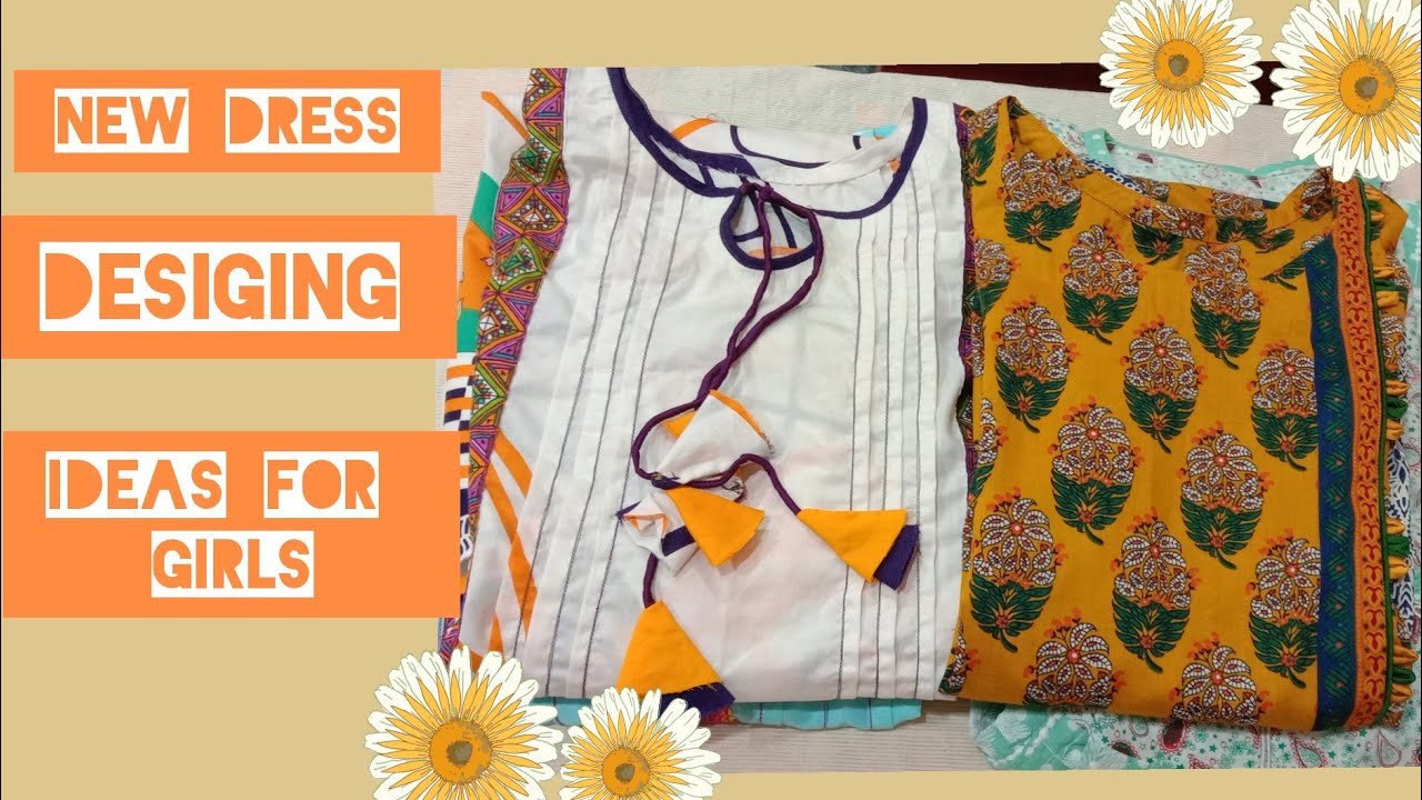 Dress desiging ideas for girls/most stylish designs 2020 - YouTube