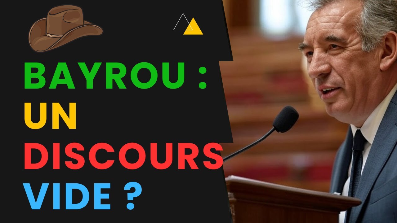 Bayrou Parle, Mais Dit Rien ! - YouTube