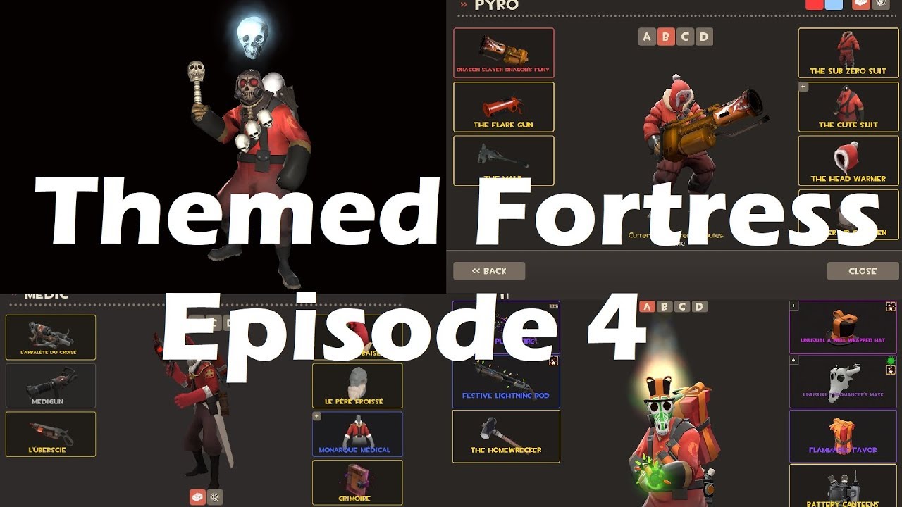 TF2: Festive Loadouts? Themed Fortress Episode 4 - YouTube
