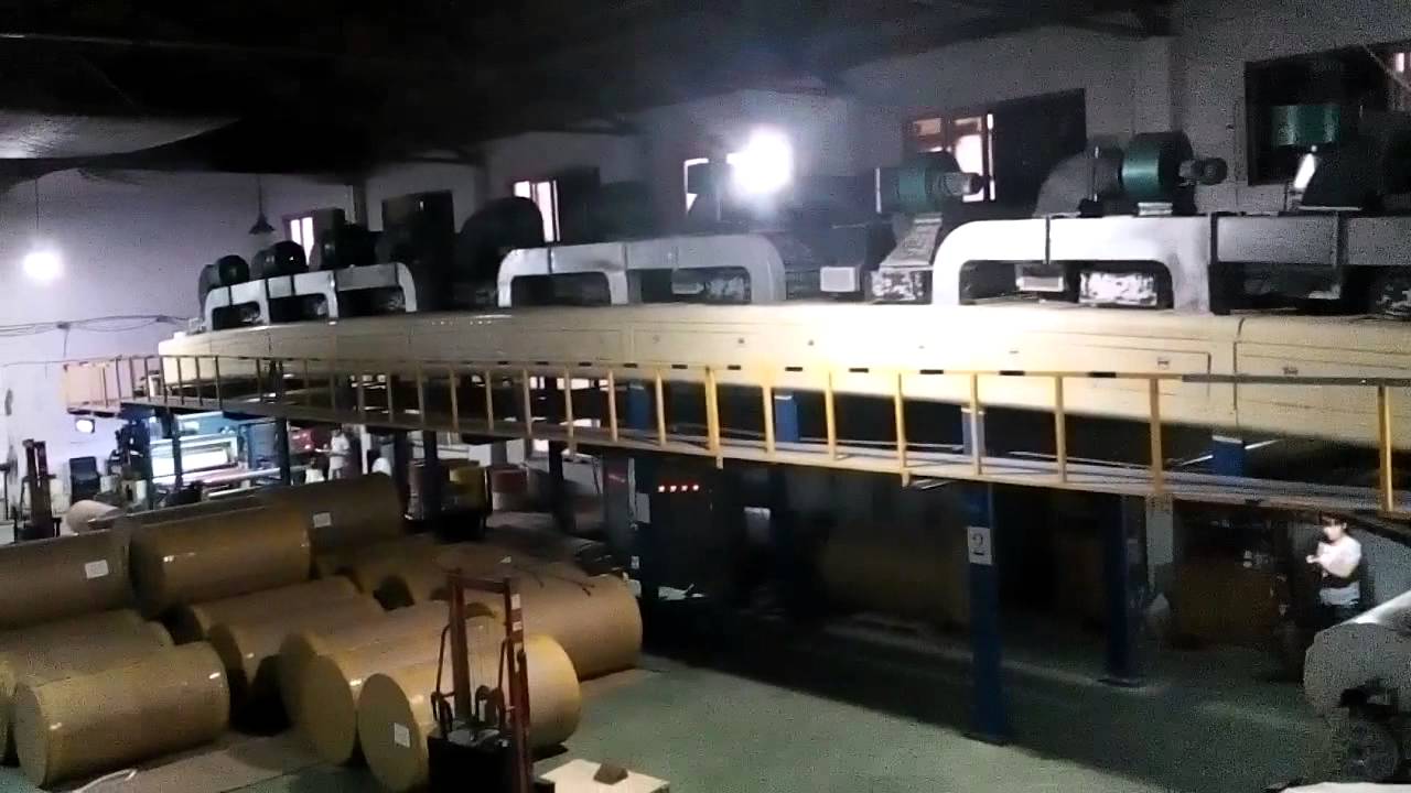 MH-C2 Sublimation paper coating machine - YouTube