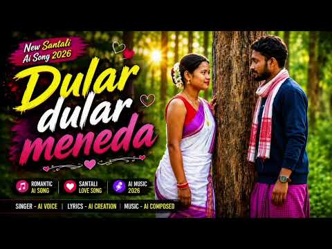 Dular dular meneda gati re🌿🎶 New Santali Romentic Song #newsantalisong2026 #newsantalivideo2026