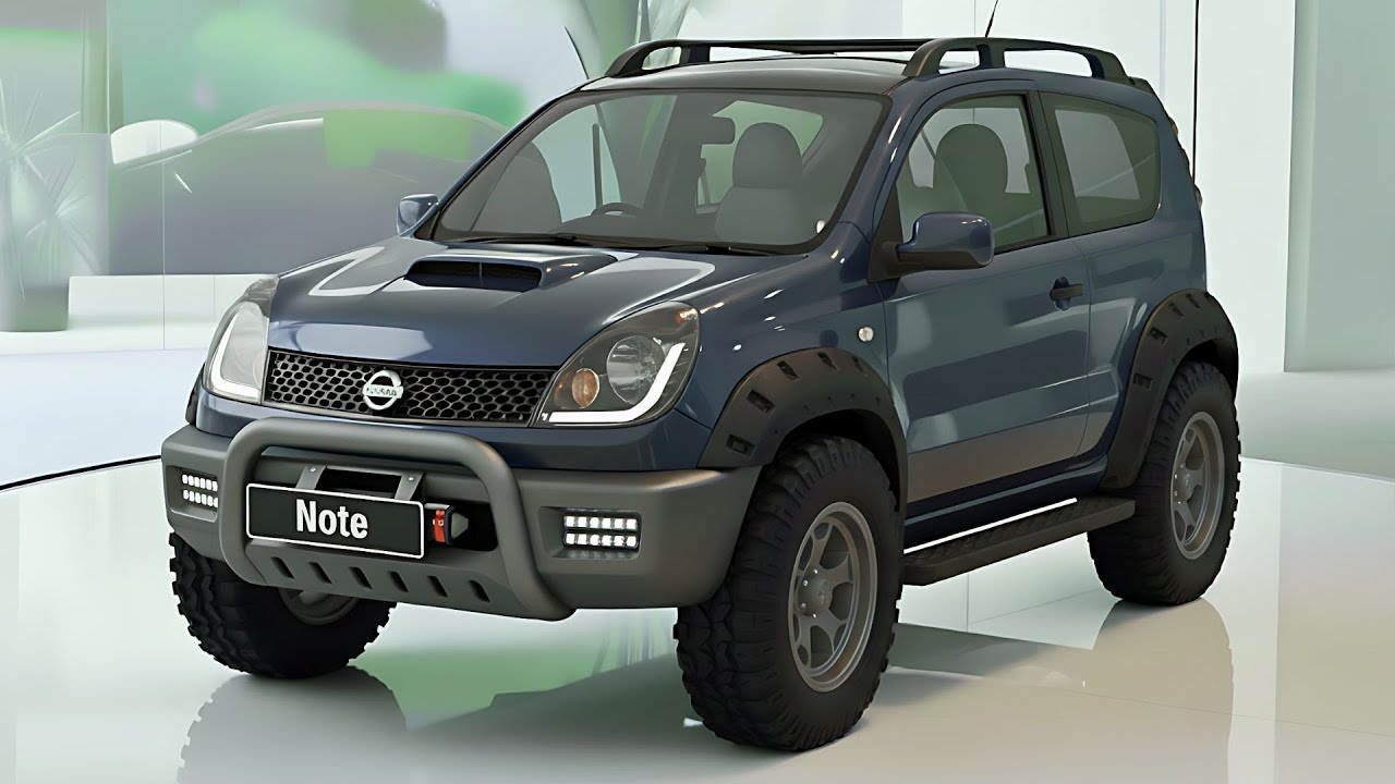 🏔️ 2026 Nissan Note Mini Off Road Concept – Is This City Hatch Going ...