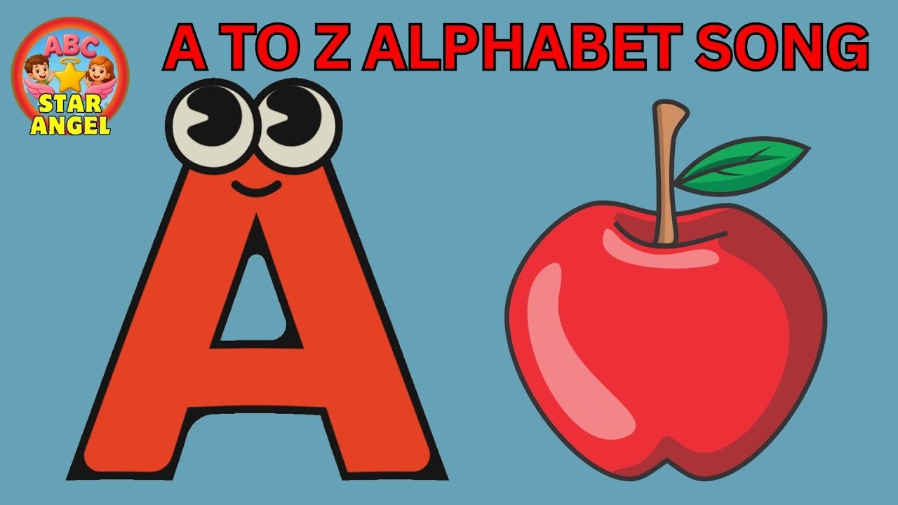 ABC Song for Children Phonics and Sounds Learn A B C Song for Toddlers ...