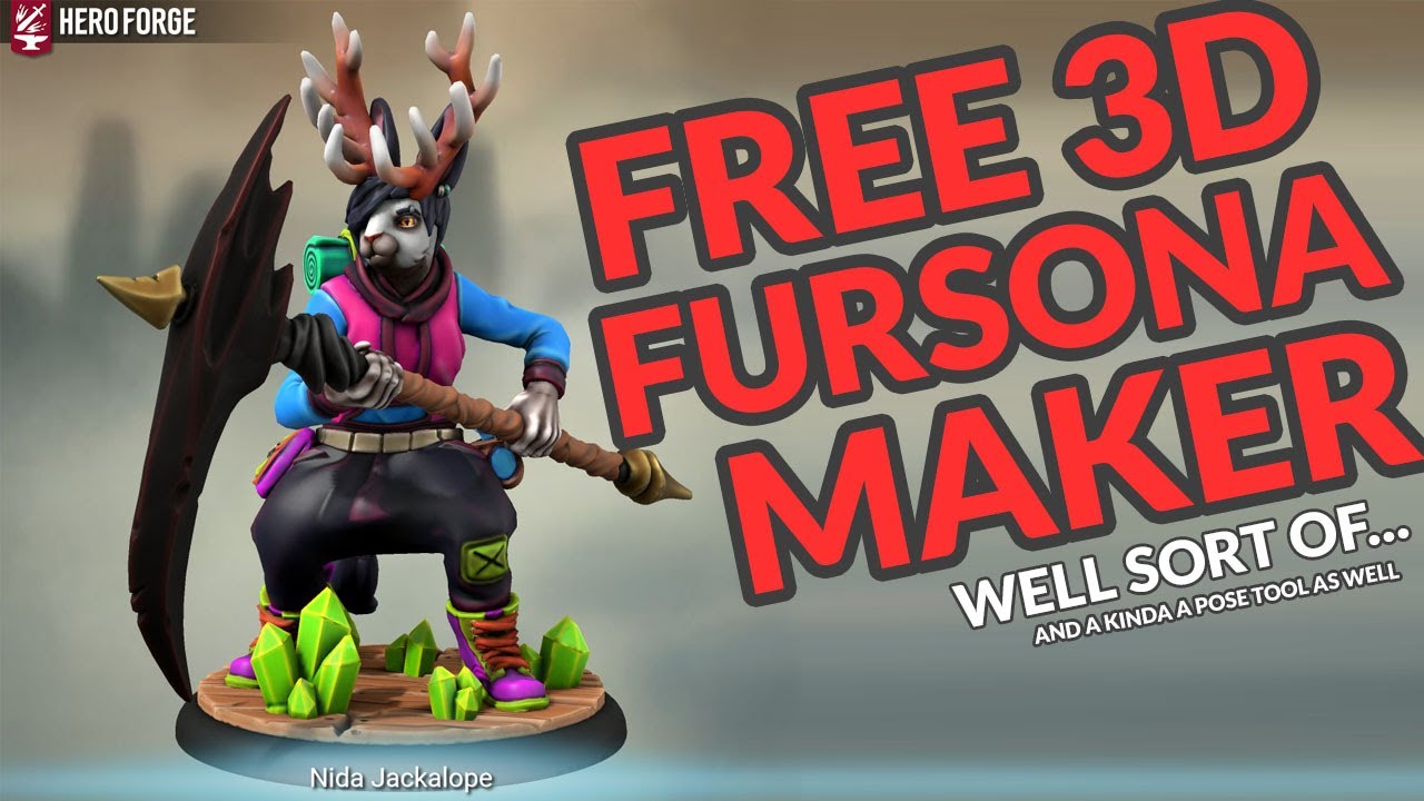 Best Free 3D Fursona Maker! - YouTube
