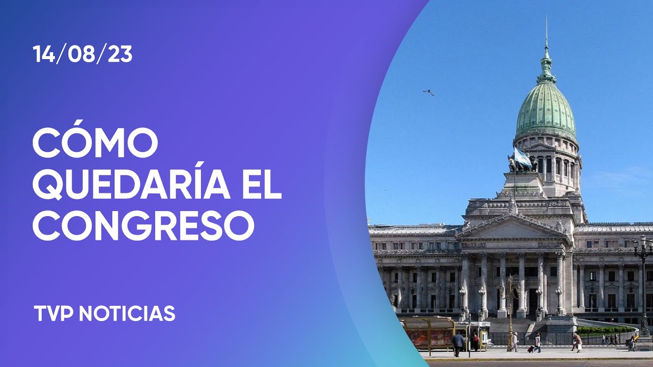 Cómo quedaría conformado el Congreso Nacional con el resultado de las ...