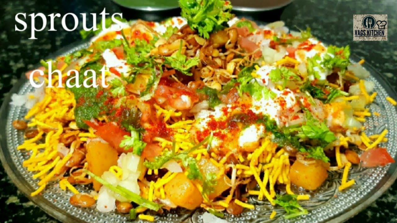 Sprouts chaat recipe | healthy horsegram sprout chaat | #shecreates, # ...