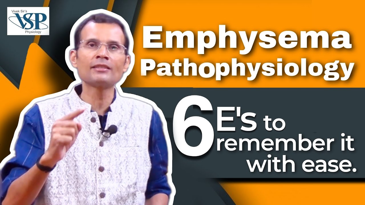 Emphysema:- Pathophysiology ~ 6 E's to remember it with ease | MBBS ...