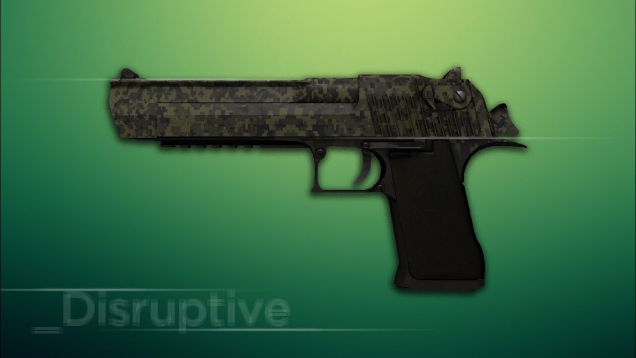 CS:GO Deagle | Disruptive (Weapon Skin) - Inspect - YouTube
