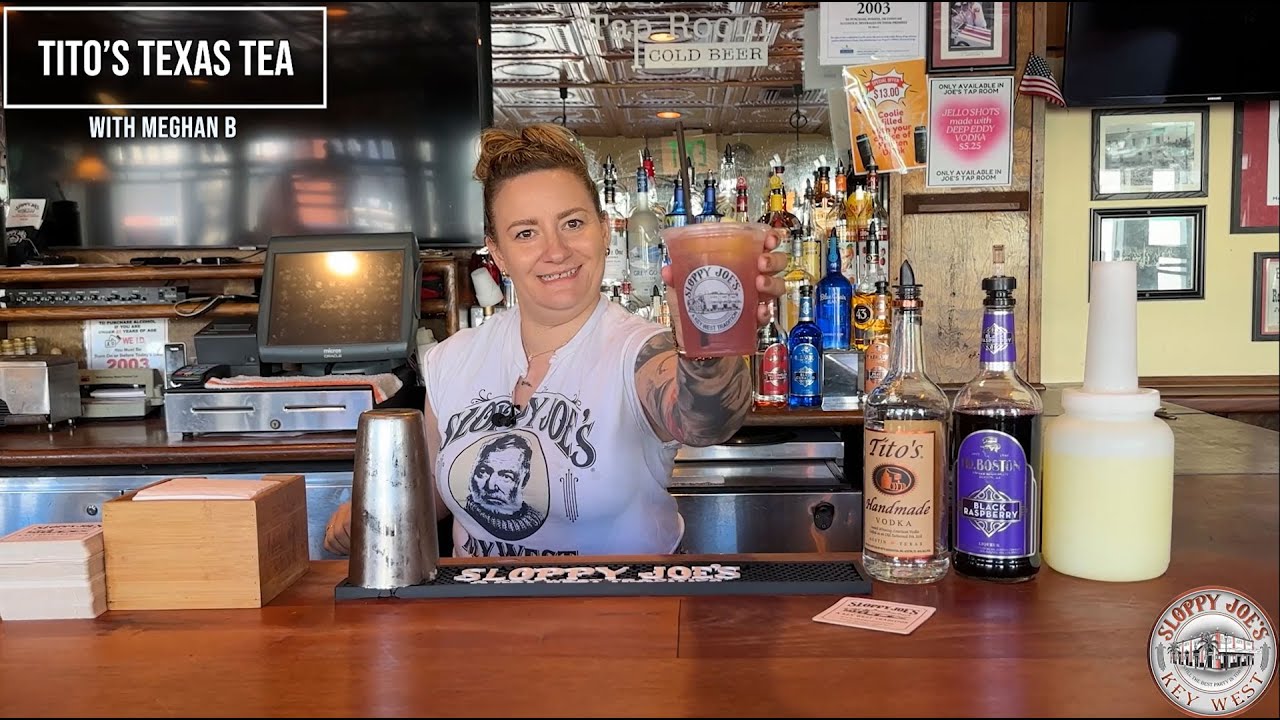 The Tito's Texas Tea is made by Bartender and Manager Meghan B. - YouTube
