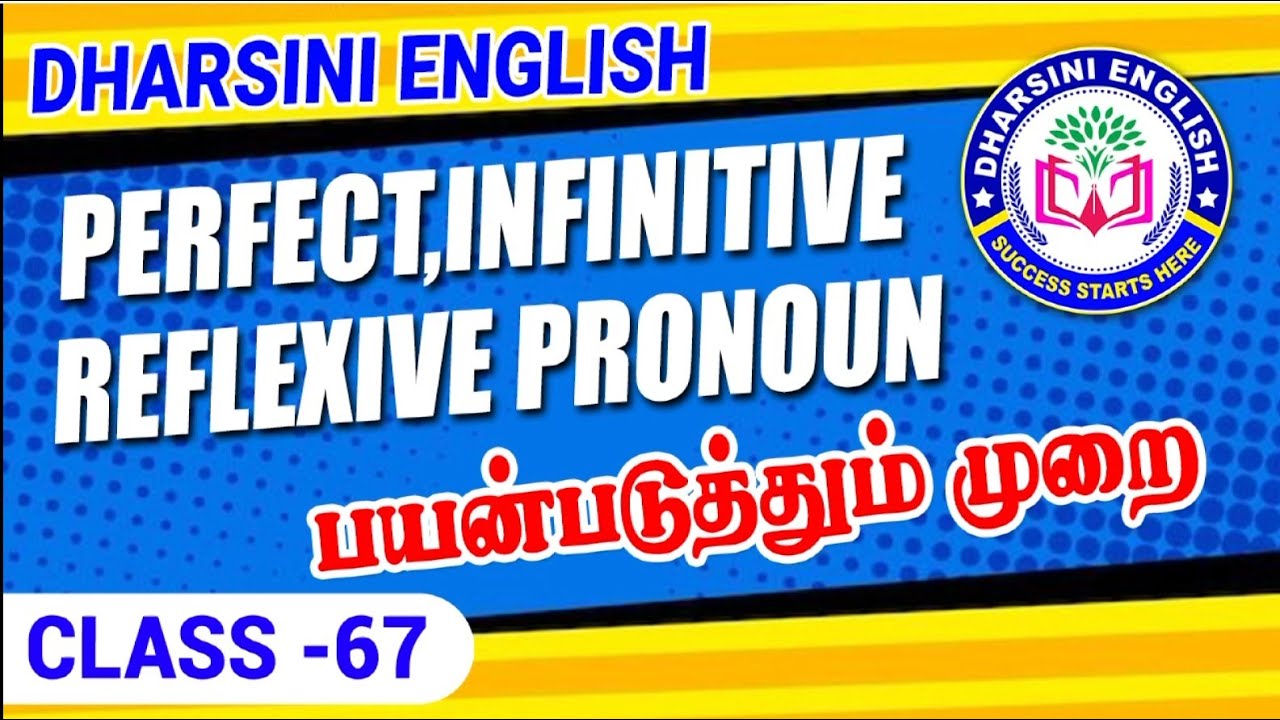 Perfect, Infinitive and Reflexive Pronoun - YouTube