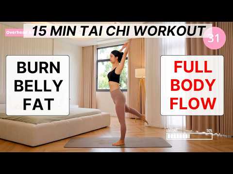 15-Min Tai Chi Workout 🔥 Burn Belly Fat & Improve Full Body Mobility After 50