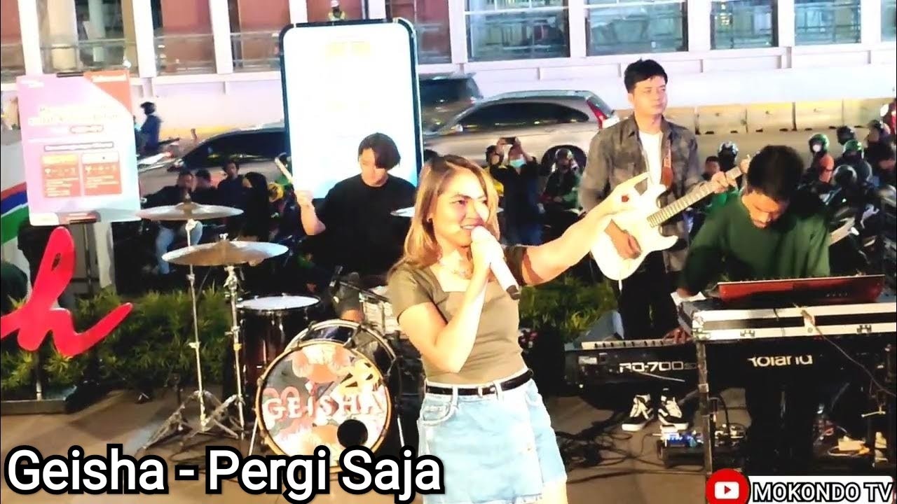 Geisha - Pergi Saja Live Konser musik di Anjungan Sarinah - YouTube