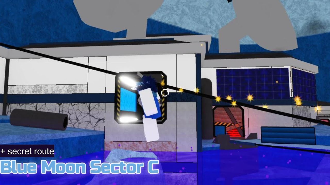 Blue Moon Sector C + secret route (Crazy) - YouTube