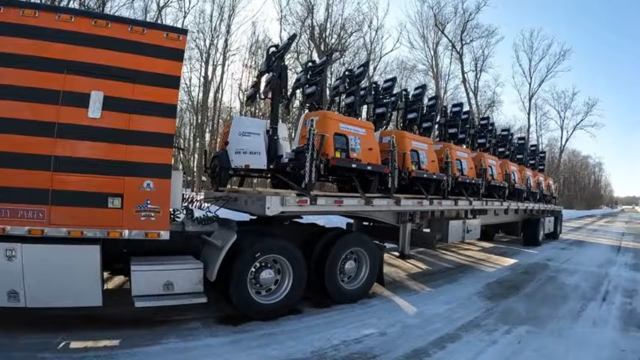 #802 Load of Light Towers and Chef Dan The Life of an Owner Operator ...