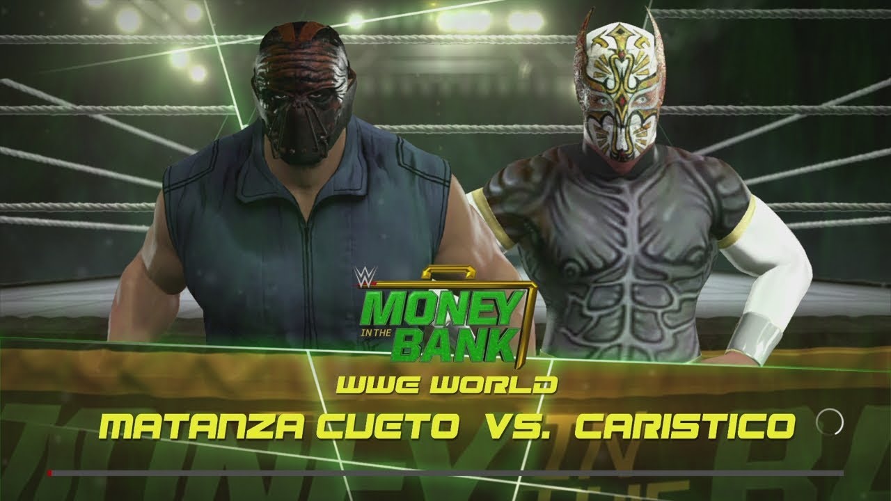 WWE 2K17 - Matanza vs. Caristico White WWE World Title - YouTube