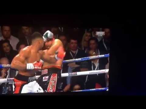 Anthony Joshua KO's ERIC MOLINA 2016 BOXING AJ WINS IN 3RD ROUND