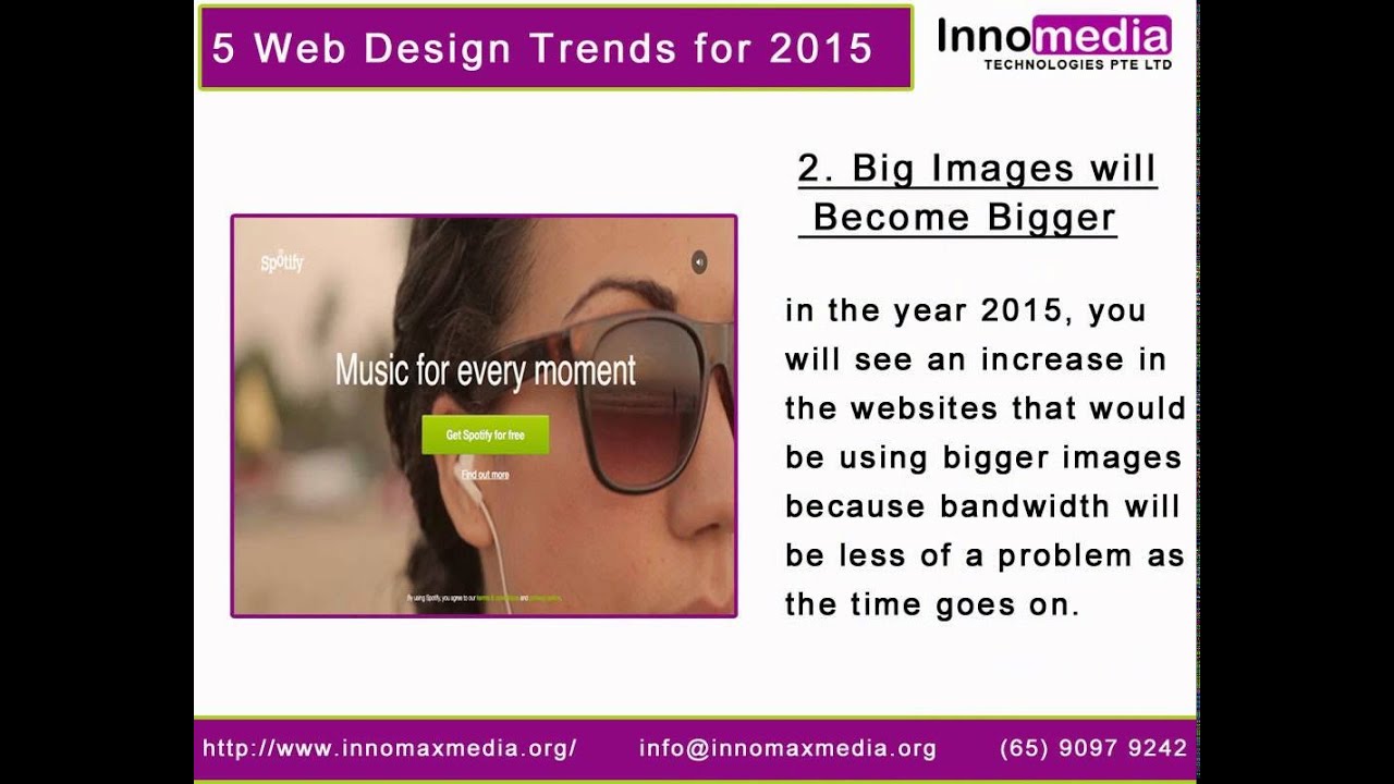 5 Web Design Trends for 2015 - YouTube