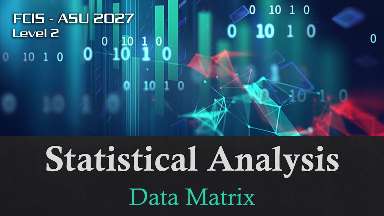 Data Matrix - For FCIS ASU 2027 - YouTube