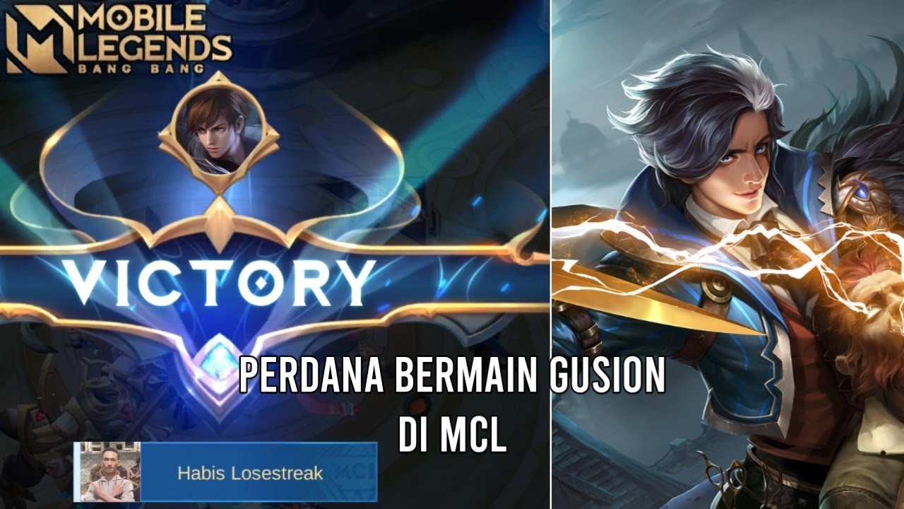 PERDANA MAIN GUSION DI PIALA MCL - MATCH 1 - Mobile Legends - YouTube
