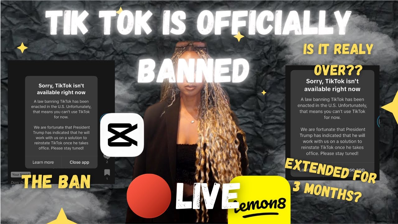 TIK TOK IS OFFICIALLY BANNED | WHAT DOES THIS MEAN FOR EVERYONE?? - YouTube