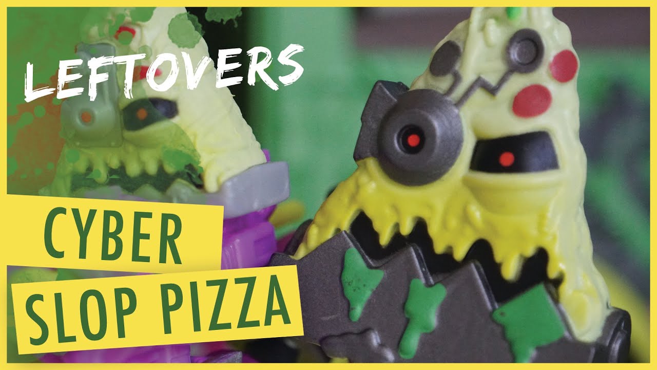 Cyberslop Pizza - Time Wars (Grossery gang) Action Figure Review - YouTube