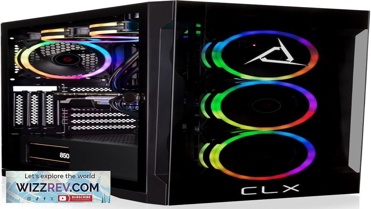 CLX Set Gaming PC AMD Ryzen 7 9700X 3.8GHz GeForce RTX - YouTube