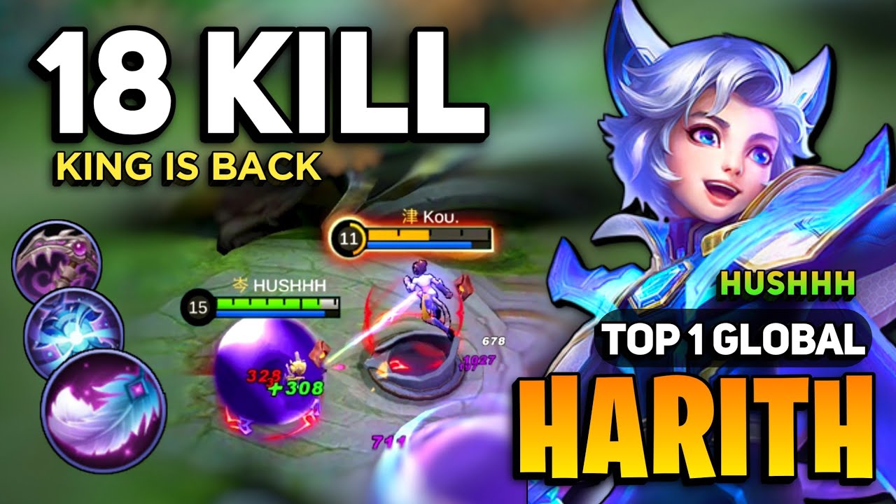 Top 1 Harith Aggressive Jungle [ Harith Best Build Top 1 Global ] By ...