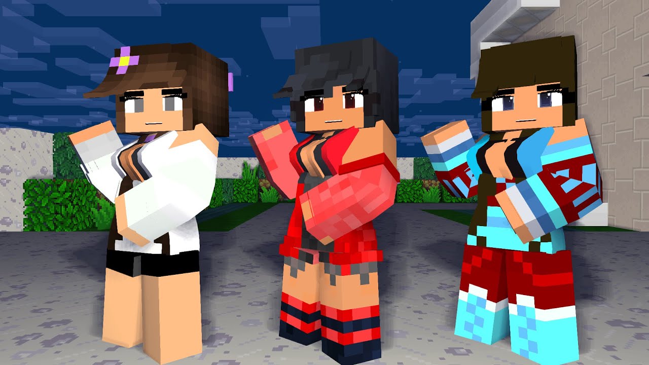 LUCKY SUPER IDOL MEME : MINECRAFT ANIMATION APHMAU 12 - YouTube