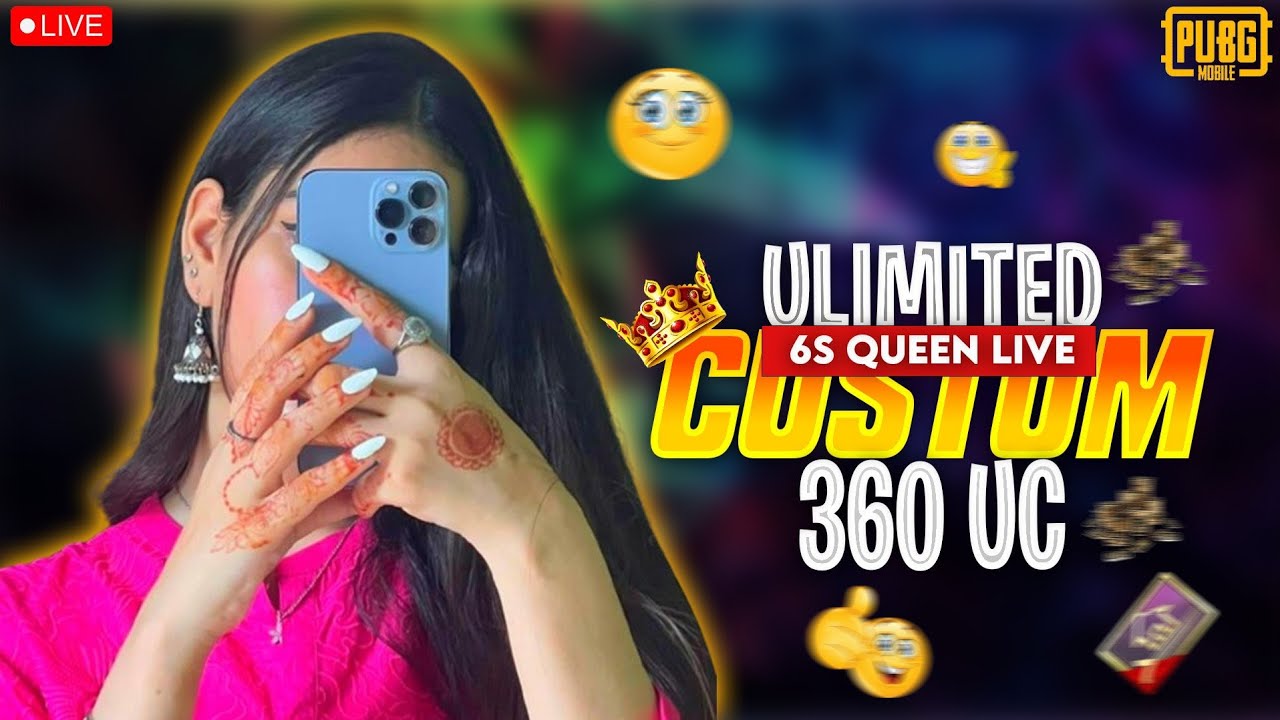 Pubg Mobile Live Custom Rooms | UC ROOM | BGMI LIVE UC ROOM | Custom ...