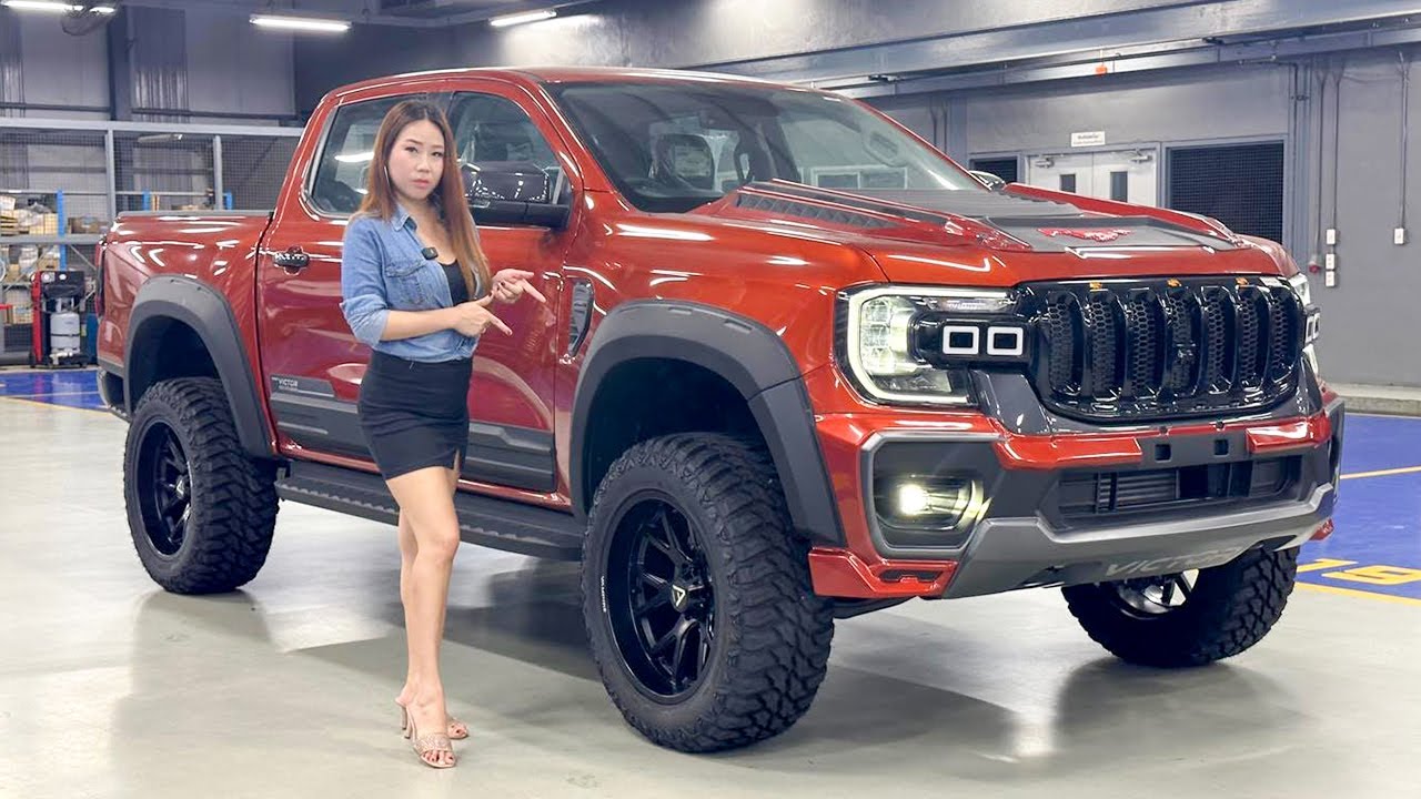 The New Victor Ford Sport 4x4 AT Decoration Off-Road Pickup Thailand ...