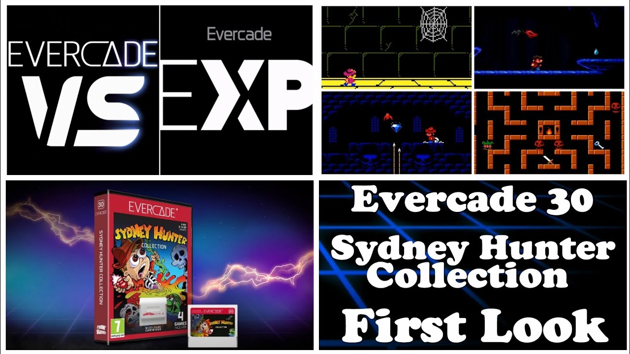 Evercade 30: Sydney Hunter Collection - First Look - YouTube