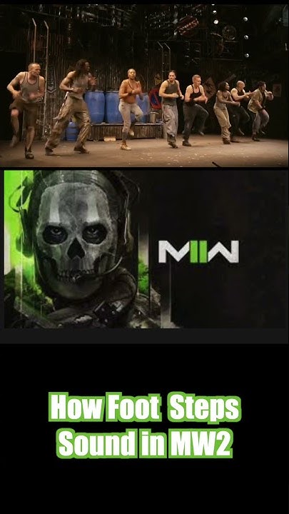 How FOOT STEPS sound in COD Modern Warfare 2 🤣😂 - YouTube