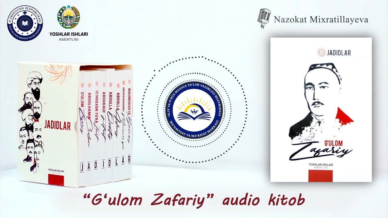 G'ulom Zafariy | "Jadidlar" to'plami | audio kitob - YouTube