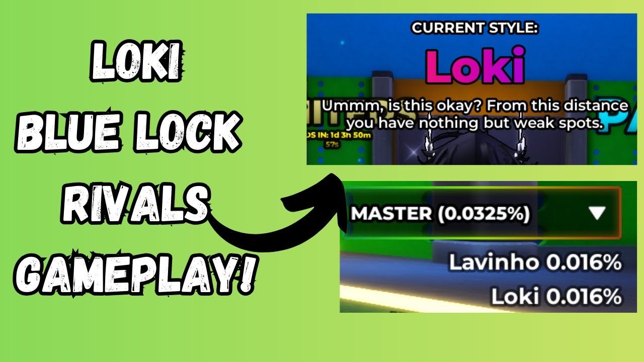 Loki | Blue lock rivals gameplay (No cuts) - YouTube