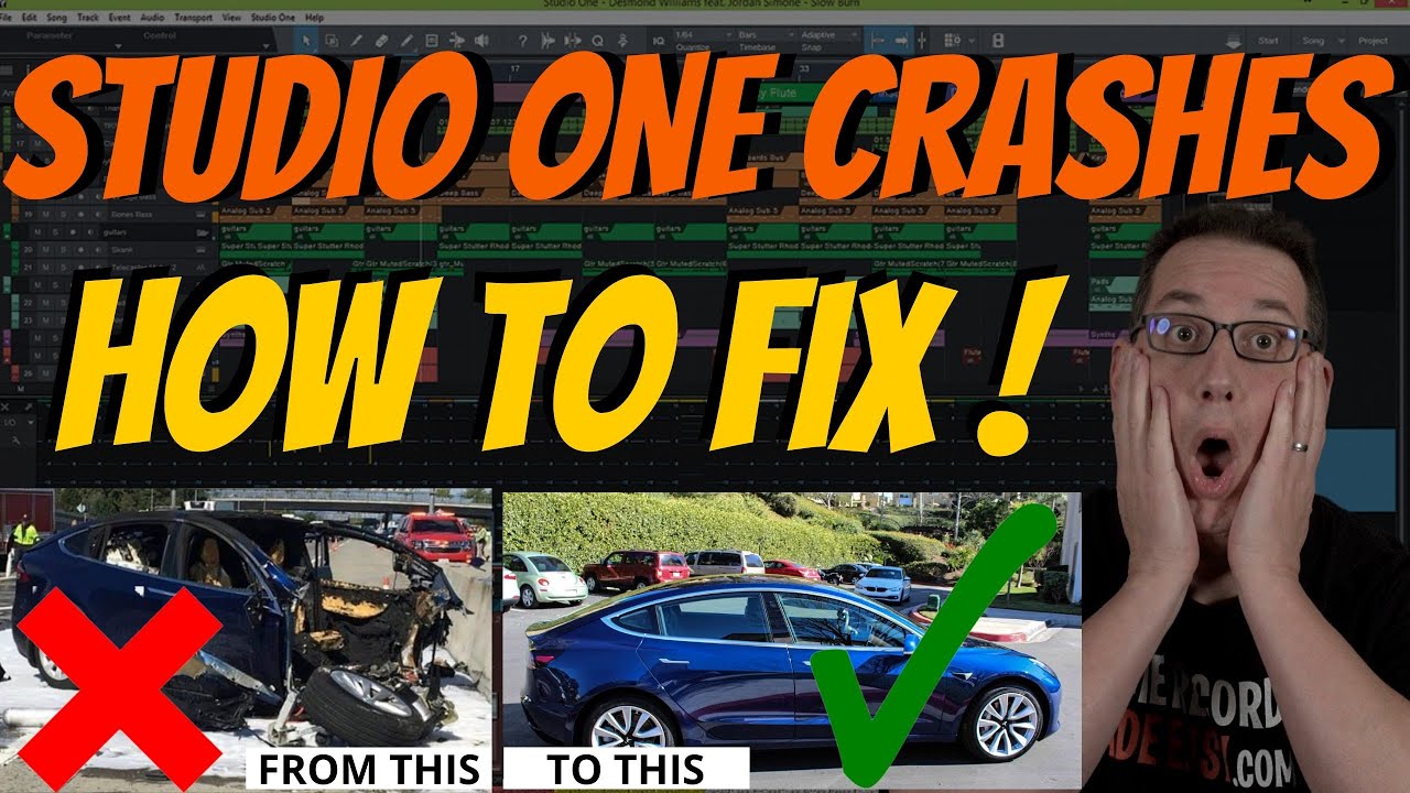 Studio One Crashes When Loading & How to Fix - YouTube