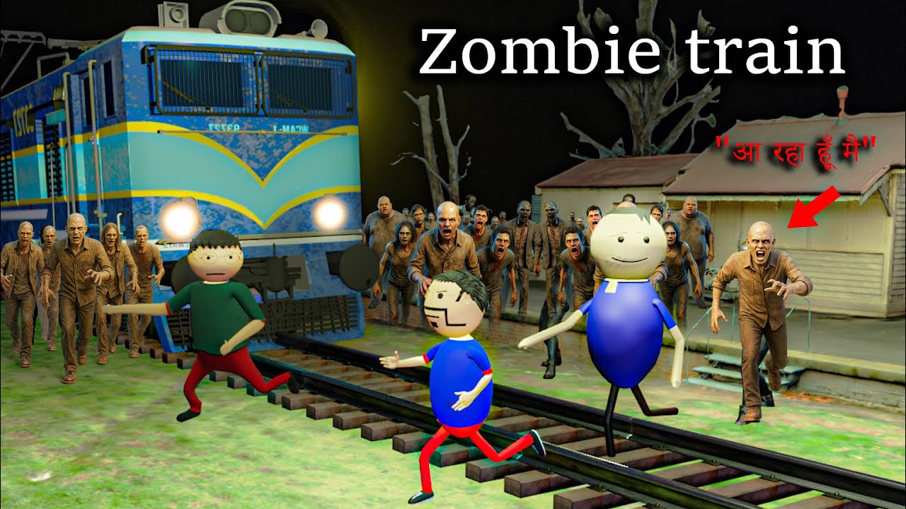 Gulli Bullu aur Zombie Train (zombie train Gulli Bulli) Zombie railway ...