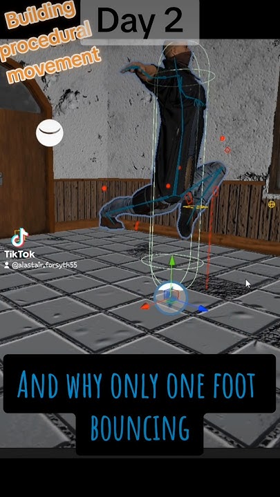 Building complete character procedural movement without animations in ...